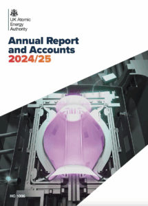 UKAEA Annual Report acclaimed for clarity | UKAEA Fusion Energy